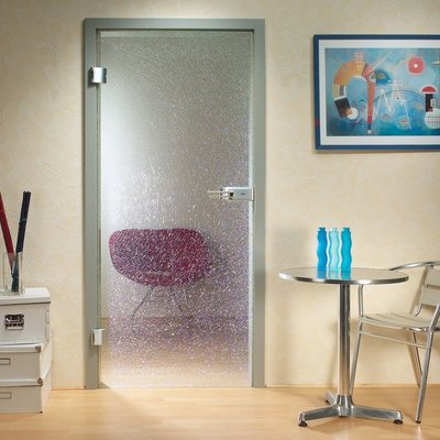 China Pattern Obscure Tempered Glass Door AS 2208 Standard 10 mm Safety supplier