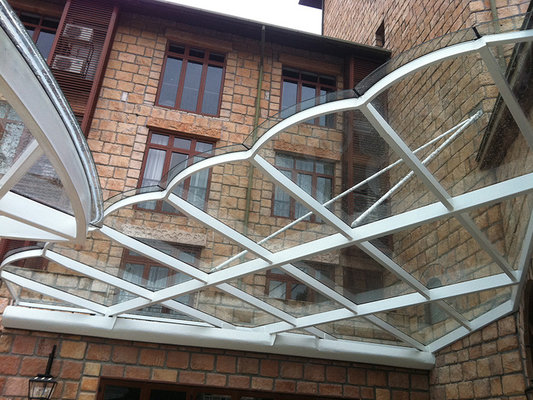 China Laminated Security Glass , Toughened Glass Panels For Balcony supplier