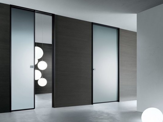 High Light Transmission Tempered Glass Door Satin Acid Etched For Semi Private Squares supplier