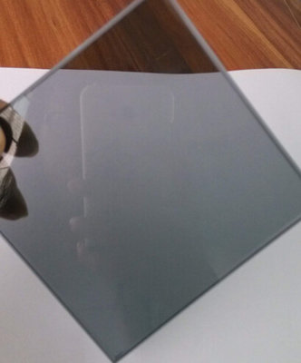 Apartment Tinted Tempered Glass Panels Nano Coated High Polished Edges supplier