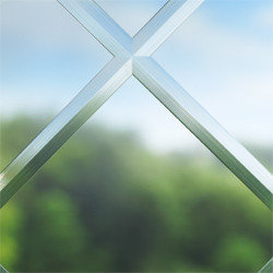 Frosted Tempered Glass Door Sandblasted For Interior Decoration supplier