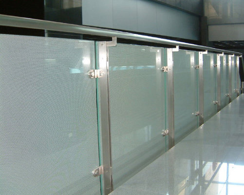 Silkscreen Toughened glass panel railings Laminated CE Standard supplier