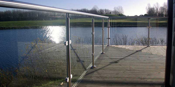 1000 x 1170 MM Laminated Railing Glass For Deck  AS2208 Standard supplier