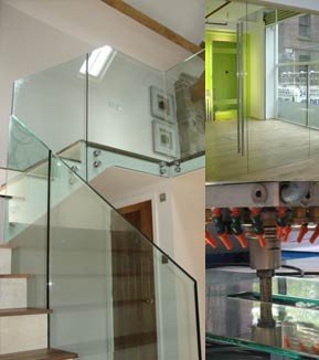 Railing System Laminated Security Glass With PVB Interlayer supplier