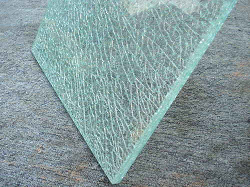 Ice Cracked Toughened Laminated Glass For Kitchen Splashbacks supplier