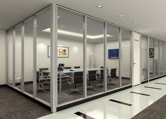 Soundproof Glass Partition Walls Laminated For Shopping Mall supplier
