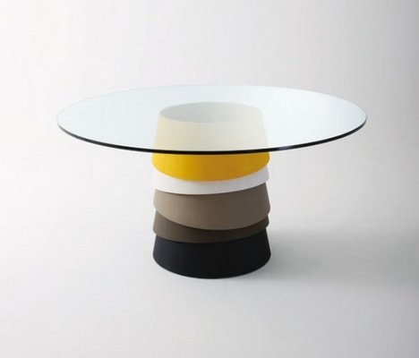 Custom Glass Tabletops , Round Clear White Tempered Glass Table Top supplier