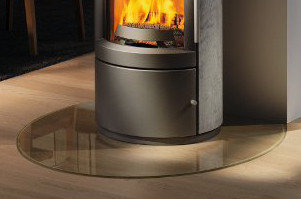 CE EN12150 Standard Resistance Glass Hearth Plate 6mm Thickness Tempered High Pressure supplier