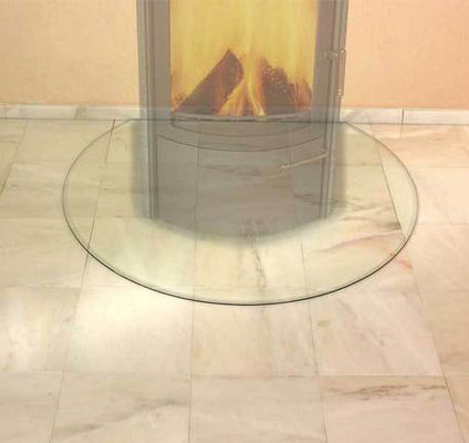CE EN12150 Standard Resistance Glass Hearth Plate 6mm Thickness Tempered High Pressure supplier
