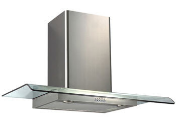 Thermal Stability Range Hood Glass High Polished Edges Safety Corners supplier