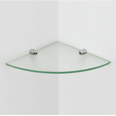 Bathroom Corner Frameless Glass Shelves 5mm ~ 8mm En 12150 Standard supplier