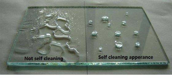 Custom Sizes Self Cleaning Glass Reduce The Ultraviolet Transmittance supplier