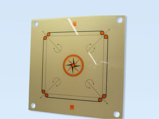 Silkscreen Printing Tempered Window Glass , Safety Tempered Glass supplier