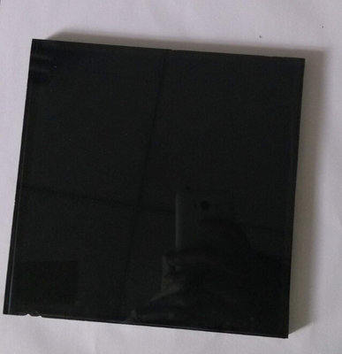 Dark Grey Table Top Glass Tempered 6 mm Thickness Custom Sizes supplier