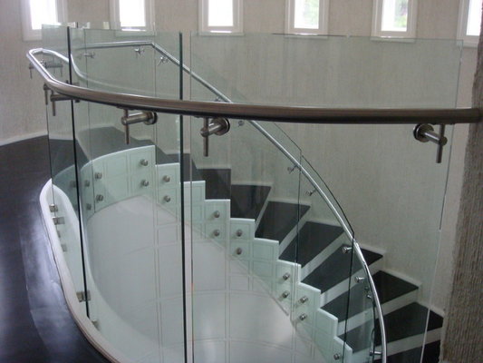 Customized Laminated Railing Glass High Temperature High Pressure supplier