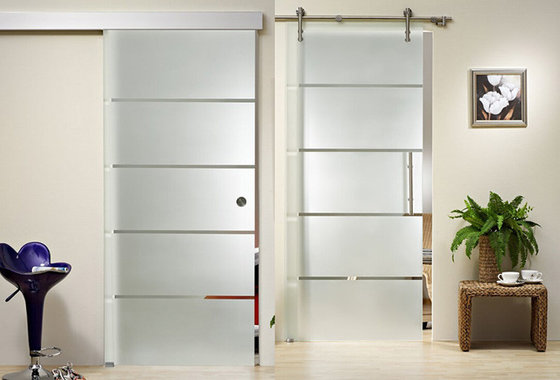 Clear Float Durable Tempered Glass , Silkscreen Frosted Tempered Shower Glass Doors supplier