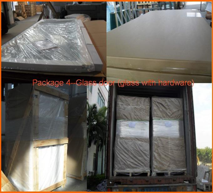 Transparent Bath Shower Screen Glass Panel  Tempered Glass Safety