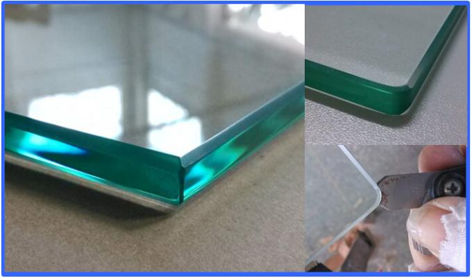 Custom Bent Glass , Tempered Bent Curved Glass For Pool Fencing