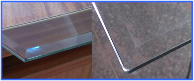 High Strength Fireplace Glass Bottom Plate Thermal Stability