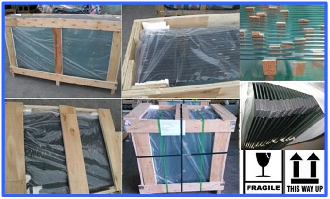 Round Sandblasted Table Top Glass Stronger Resistance Safety