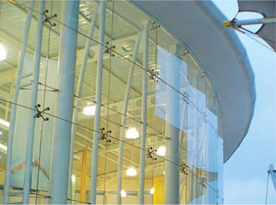 Reflective Laminated Window Glass For Curtain Wall Flexible Interlayer