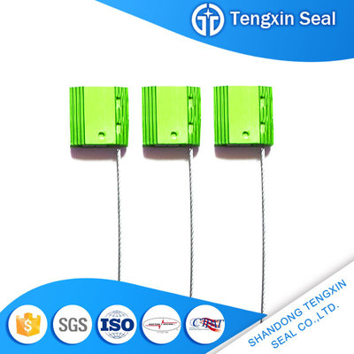 TX-CS102 Higher cost performance numbered marks hot stamping cable lock security cable seal for container doors