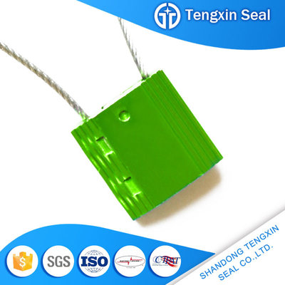TX-CS102 Higher cost performance numbered marks hot stamping cable lock security cable seal for container doors