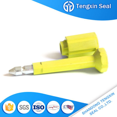 Colorful security shipping container steel with ABS wrapped door lock bolt seal