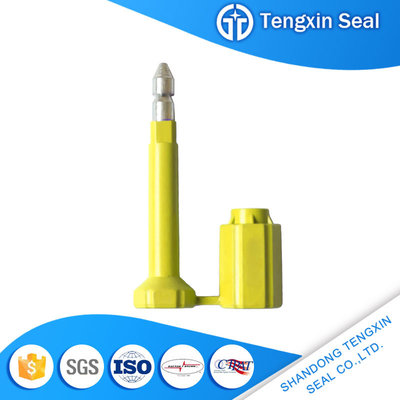 Colorful security shipping container steel with ABS wrapped door lock bolt seal