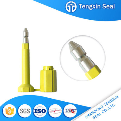 Colorful security shipping container steel with ABS wrapped door lock bolt seal