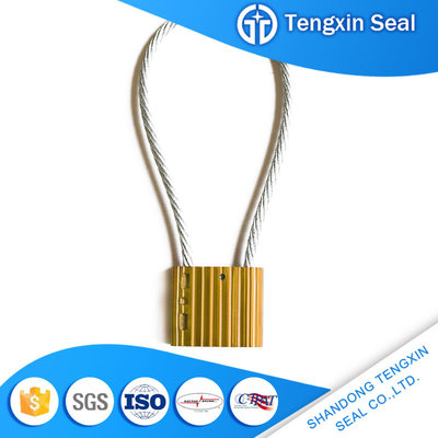 TX-CS105 Under selling colorful container seal numbered security aluminum cable seal