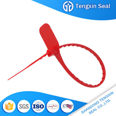 TX-PS106 China supplier high stable quality logo markable red/yellow/green 300mm plastic seal