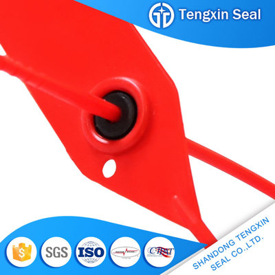 TX-PS109 Manufacturer metal insert serial number markable red/white/green/yellow plastic seal lock