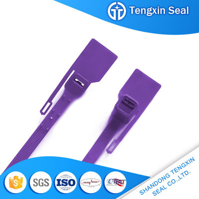 TX-PS209 HOT! Hot selling PP/PE material yellow/red/white 400mm/300mm plastic seals lock for trucks