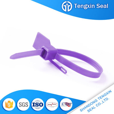 TX-PS209 HOT! Hot selling PP/PE material yellow/red/white 400mm/300mm plastic seals lock for trucks