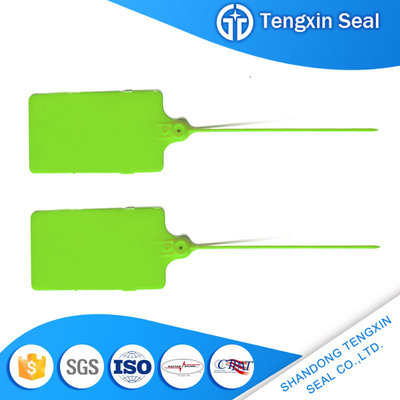 TXPS216 China free sample delivery tight security logicst seal yellow/white/red with logo mark
