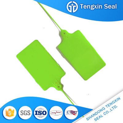 TXPS216 China free sample delivery tight security logicst seal yellow/white/red with logo mark