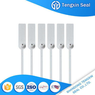 TX-PS302 Affordable Excellence pull tight plastic seal yellow/white/red with logo mark in label