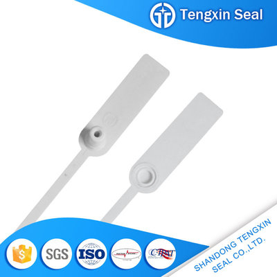 TX-PS302 Affordable Excellence pull tight plastic seal yellow/white/red with logo mark in label