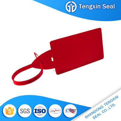 TX-PS 304 Professional manufacturer lowest price PP yellow/red/blue plastic strip seal with logo mark