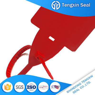 TX-PS 304 Professional manufacturer lowest price PP yellow/red/blue plastic strip seal with logo mark