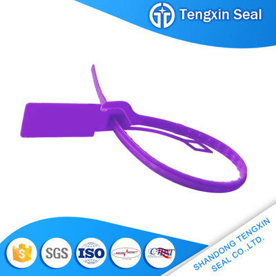 TX-PS 305 Hang tag Locking container seal yellow/white/blue lock seal with logo mark