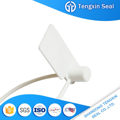 TX-PS404 China High Security pull tight plastic wire seal with logo mark in lable
