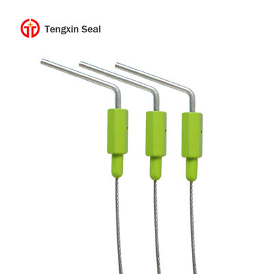 TX-CS402 Laser Printed or hot stamping  Wire rope security seals pull tight lock