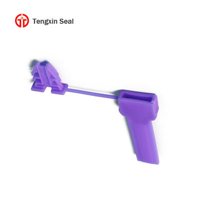 TX- PL302 hot selling security cheap purple/yellow/red/black design 7mm PP&PE padlocks seal with free sample
