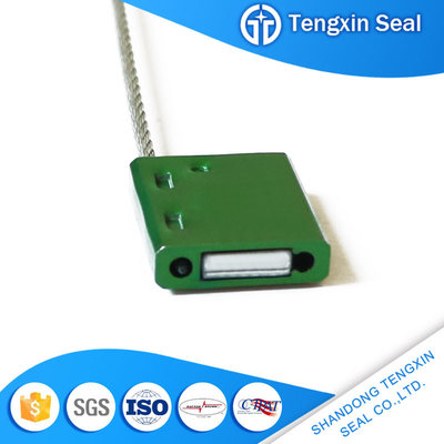 TX-CS107 One Time Use colorful aluminum head material dia 1.5mm/3.0mm wire cable seal with free sample delivery