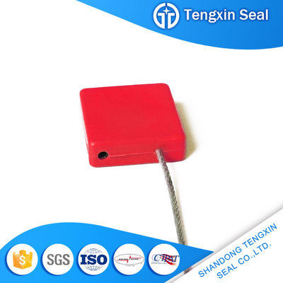 TX-CS109 Laser Printed or hot stamping heavy truck numbered security metal wire cable lock seal