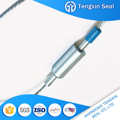 TX-CS202 Various colors customize one time use Numbered Laser Printed security 1.8mm cable seal with OEM ODM