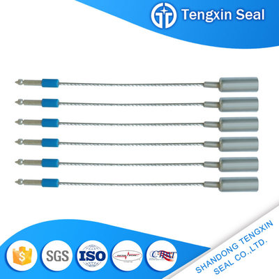 TX-CS202 Various colors customize one time use Numbered Laser Printed security 1.8mm cable seal with OEM ODM