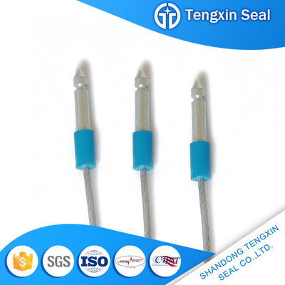 TX-CS202 Various colors customize one time use Numbered Laser Printed security 1.8mm cable seal with OEM ODM